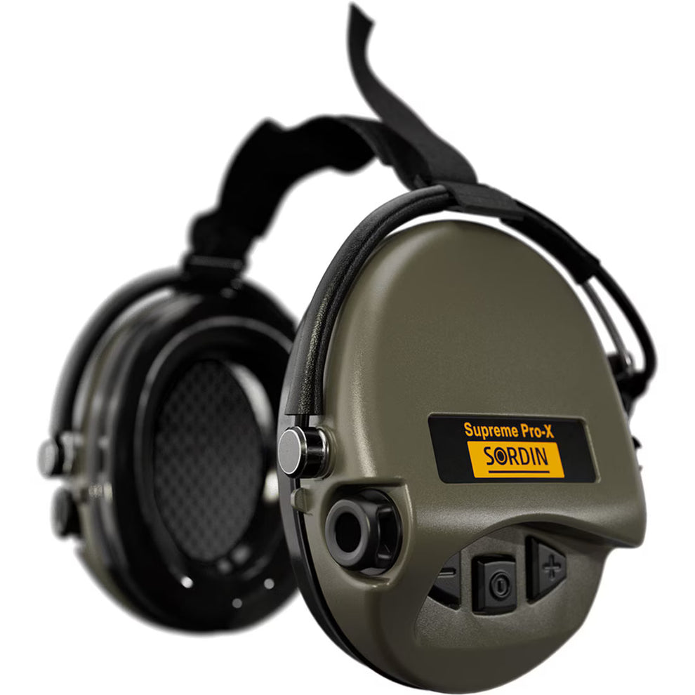 Sordin Supreme Pro-X Neckband – Tactical Hearing Protection Headset ...